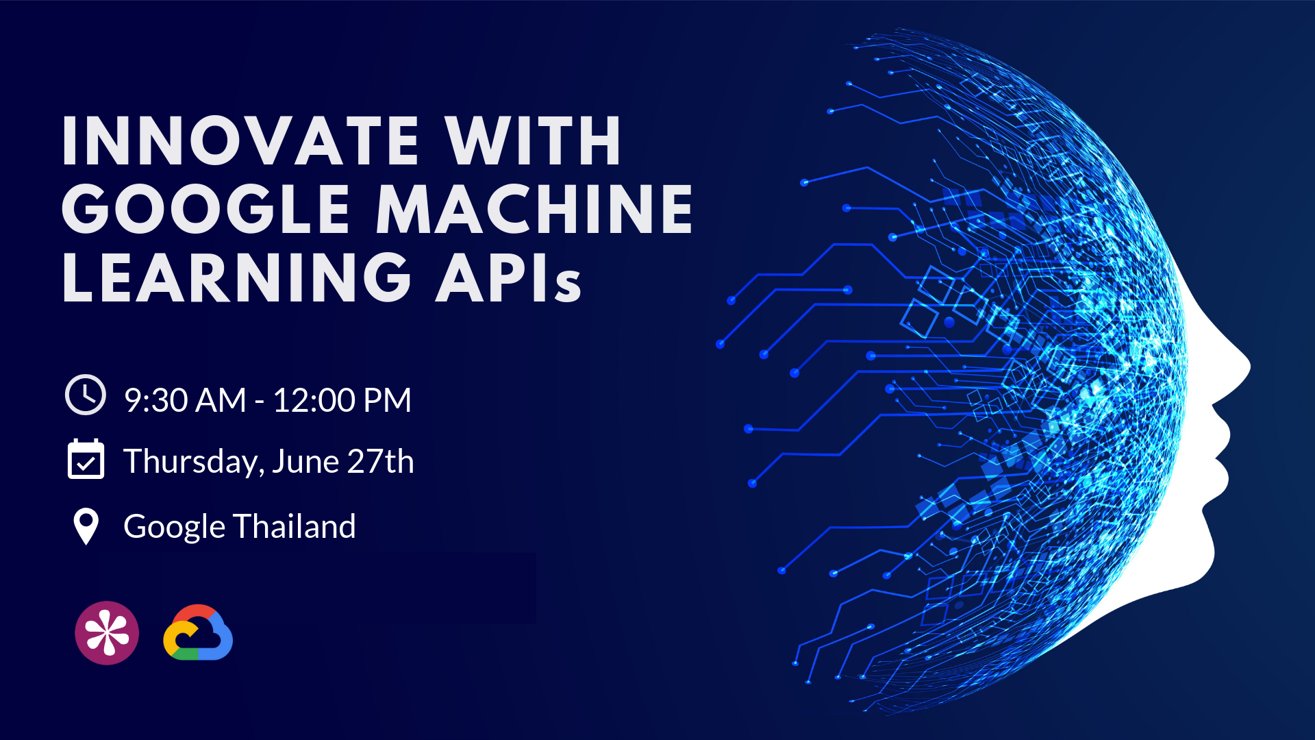 Innovate with Google Machine Learning APIs | Join us at Google Thailand