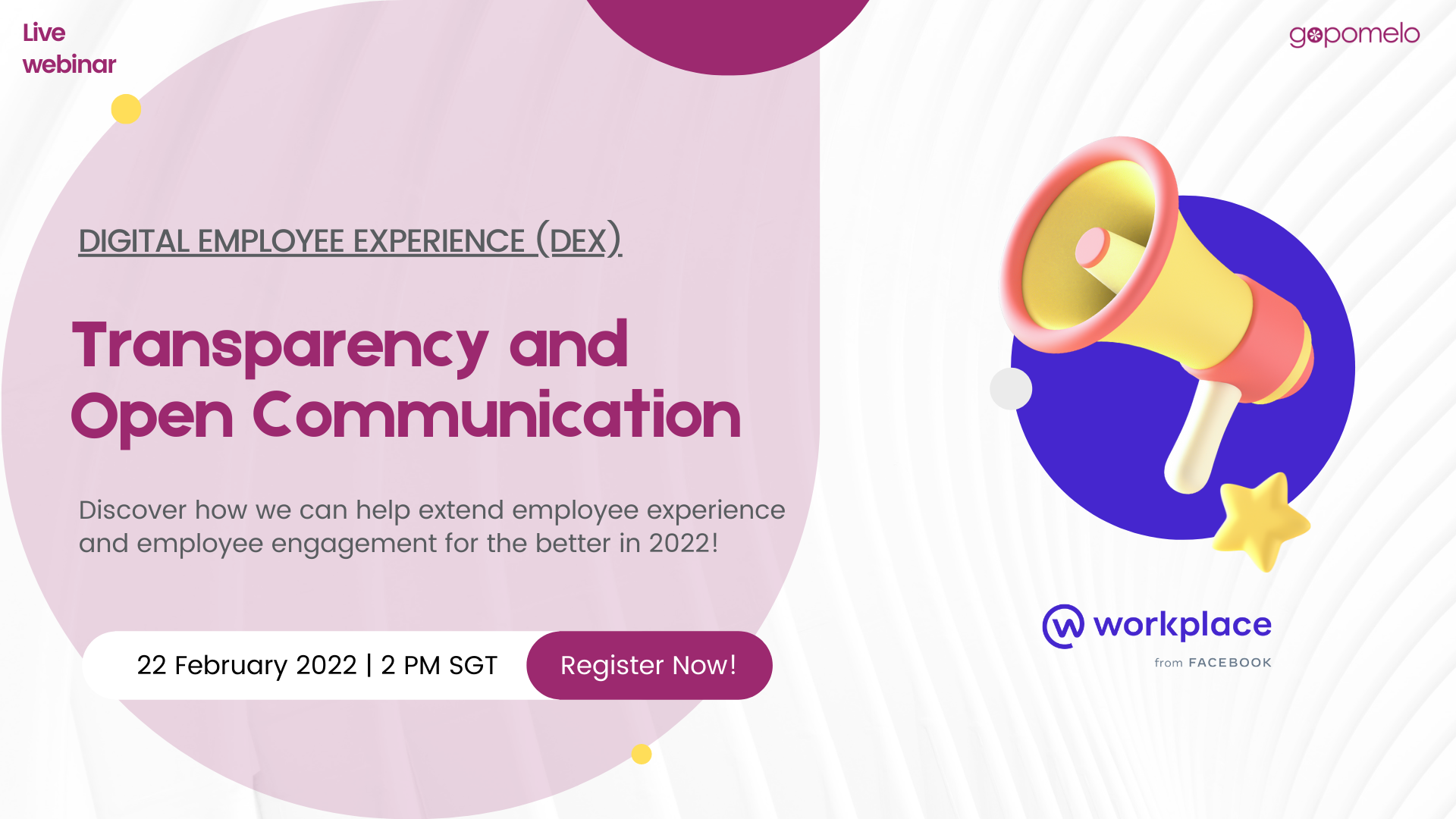 EN | DEX | Transparency and Open Communication | Watch On Demand